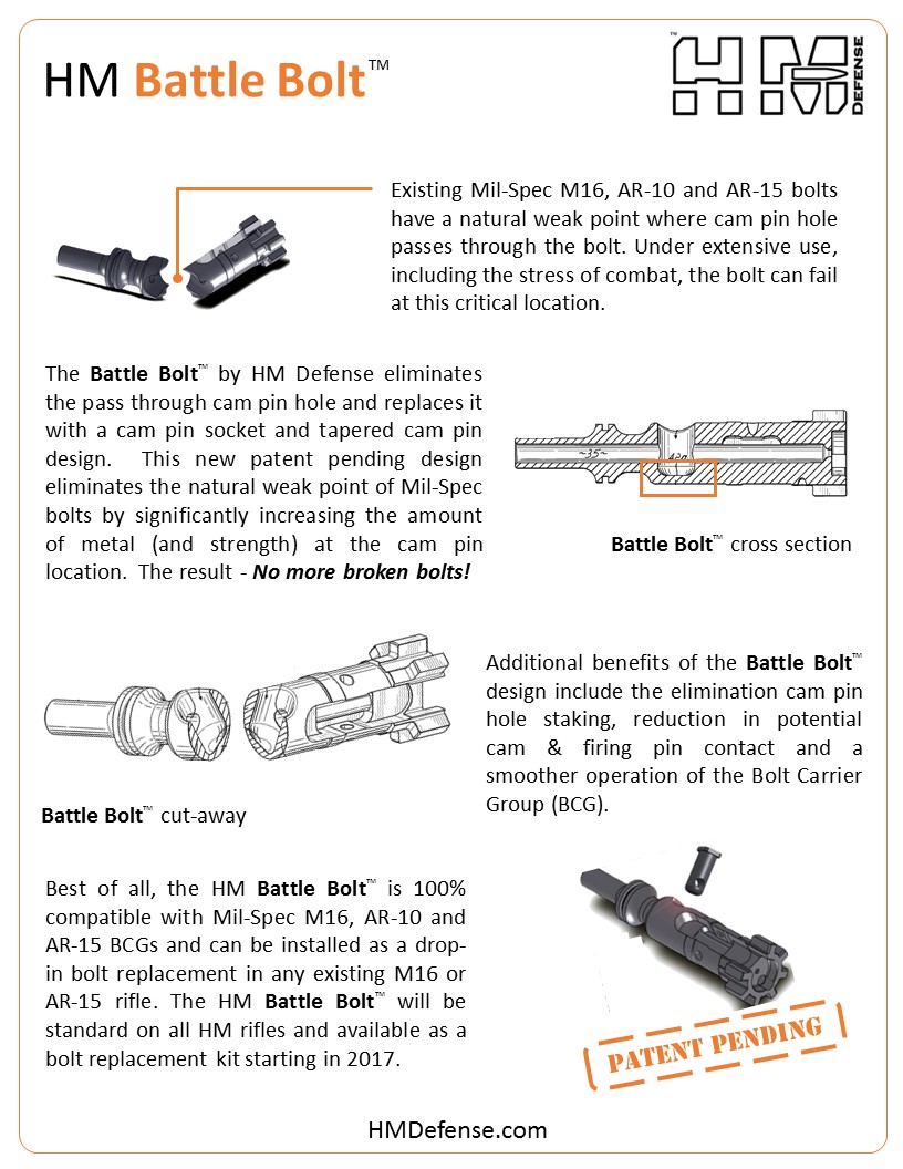 Battle Bolt from HM Defense & Technology