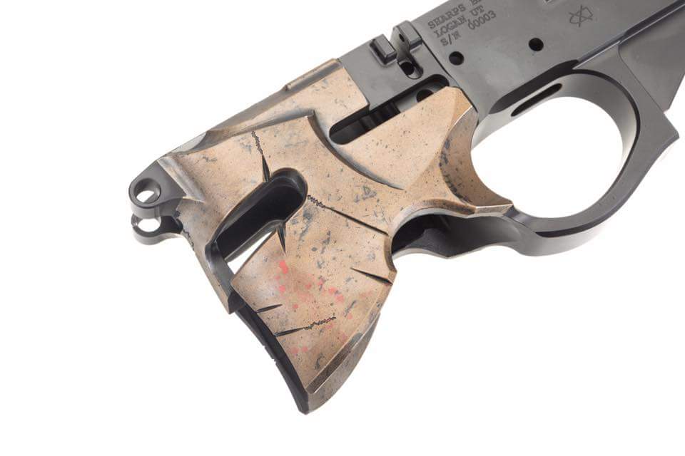 Overthrow Lower Receiver - Rainier Arms/Sharps Bros.