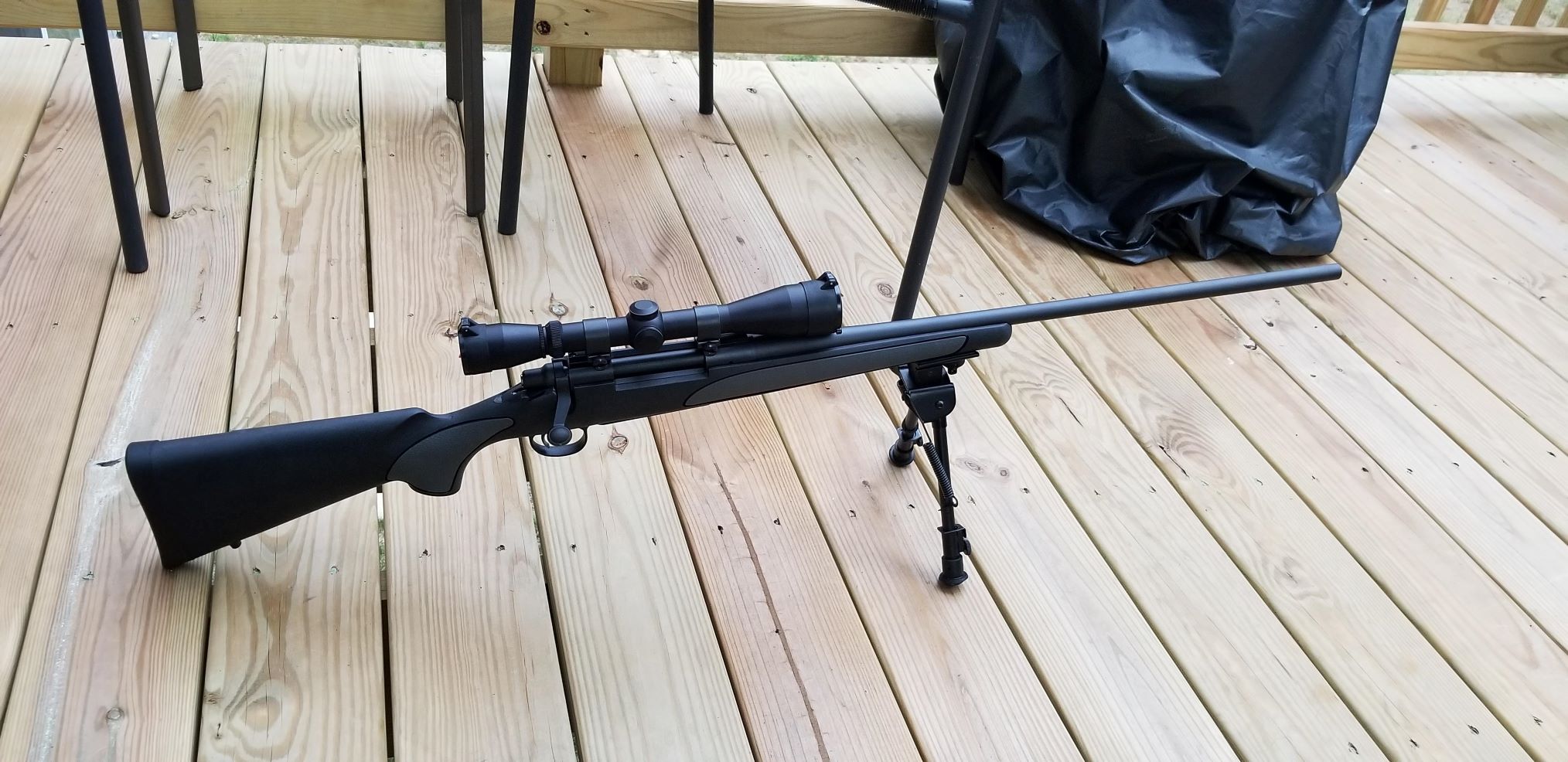 My first bolt action rifle