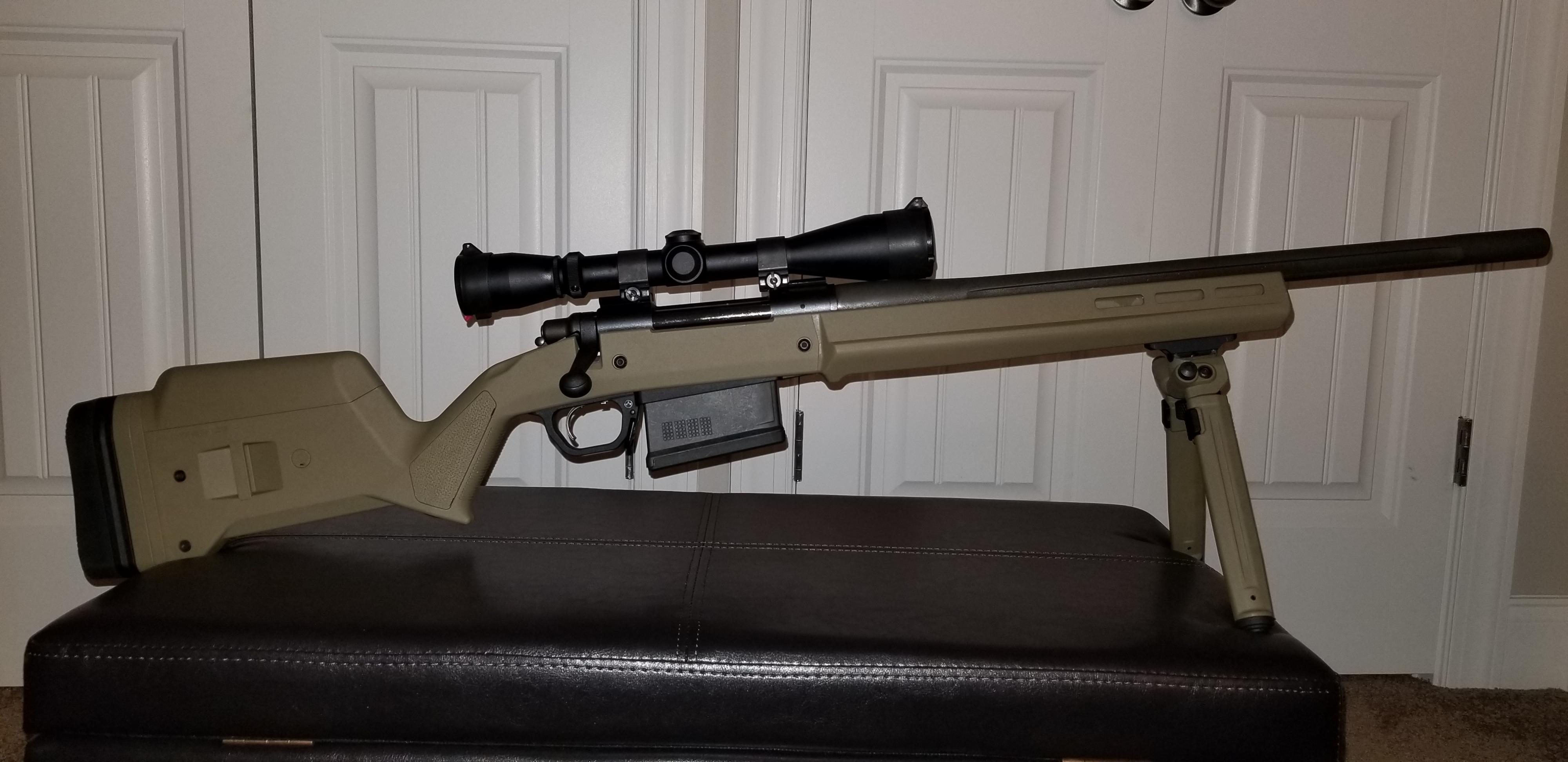 My first bolt action rifle