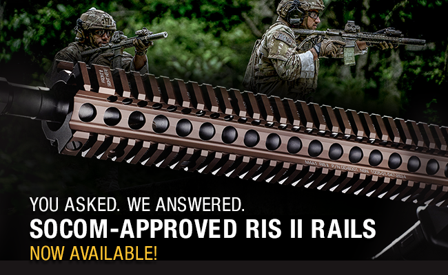 FINALLY! RIS II Rails Are Available to Purchase!