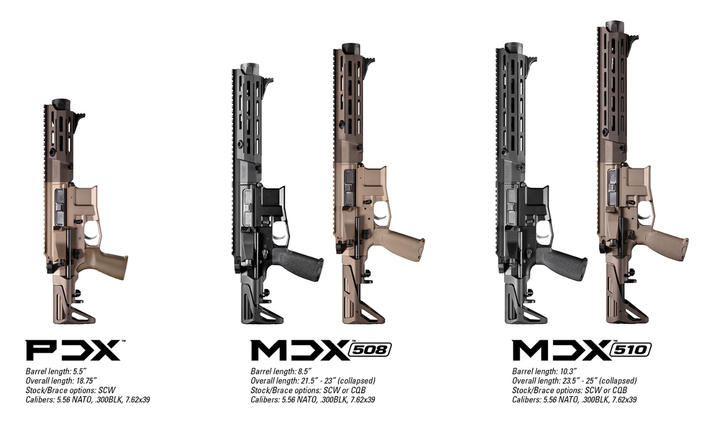 Maxim Defense introduces new MDX and MD-15 line of firearms and Maxim ...